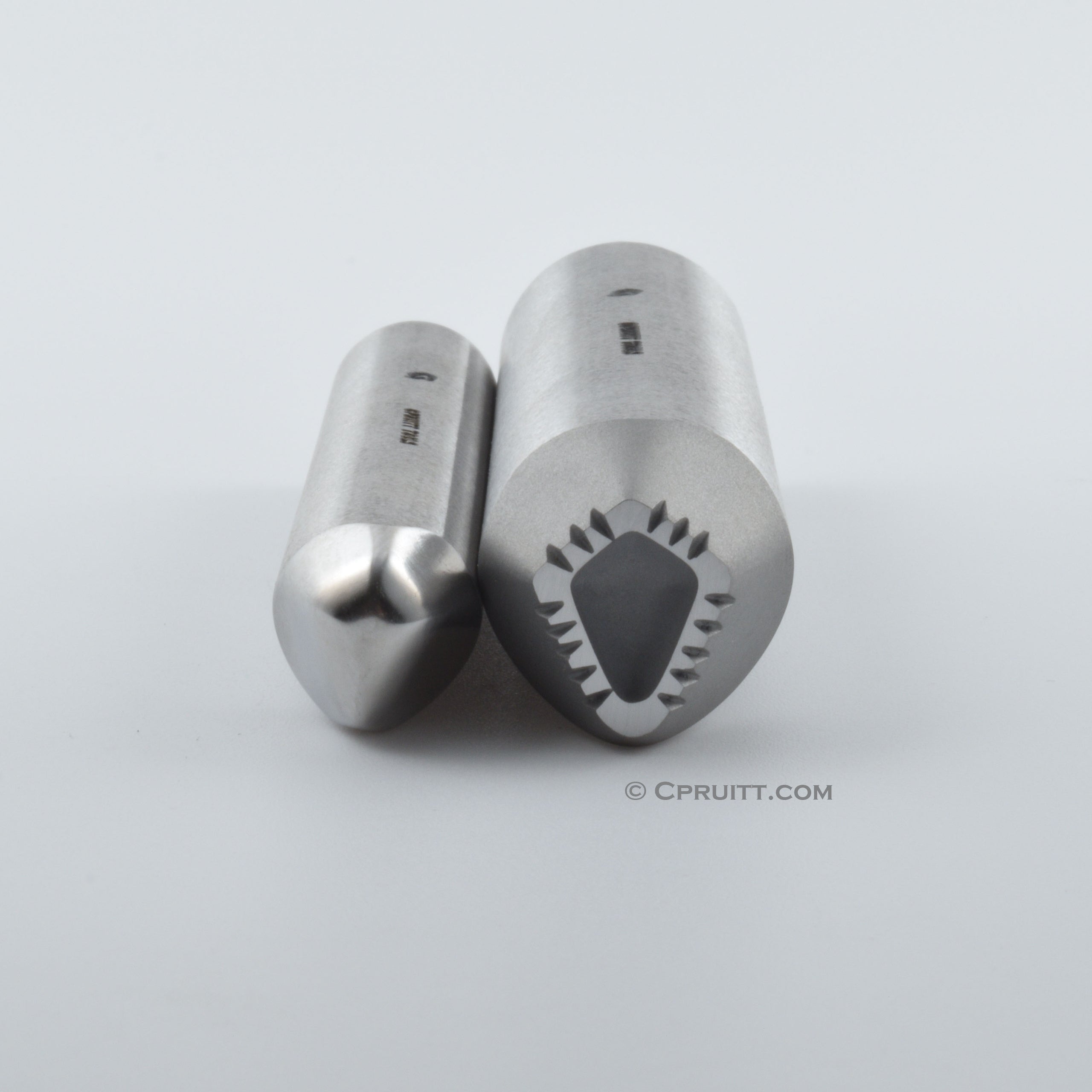 Shield Bump Out, Repousse Stamp Set 16 Notch Border | CPRUITT TOOLS